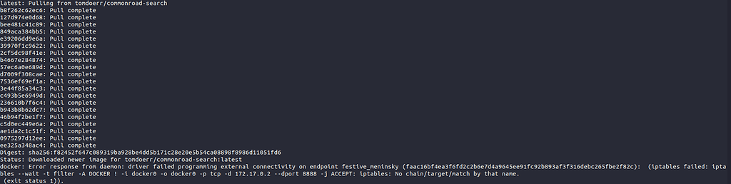 Error while Installing Using Docker! (Solved!) - CommonRoad